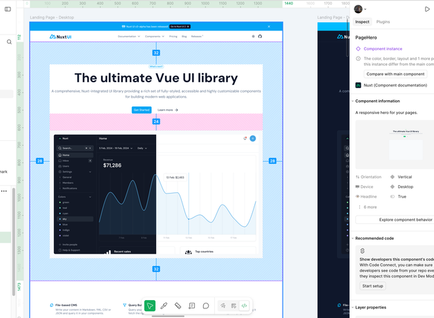Nuxt UI Figma Design Kit