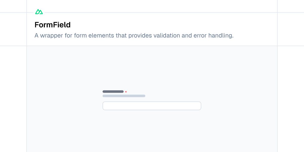 Vue FormField Component - Nuxt UI