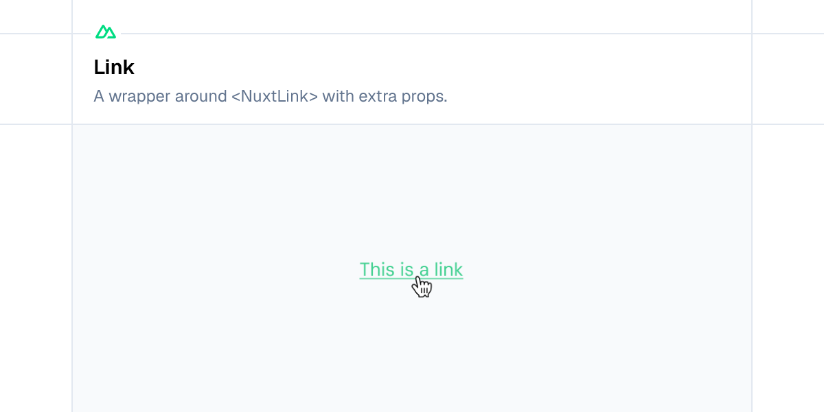 Vue Link Component - Nuxt UI