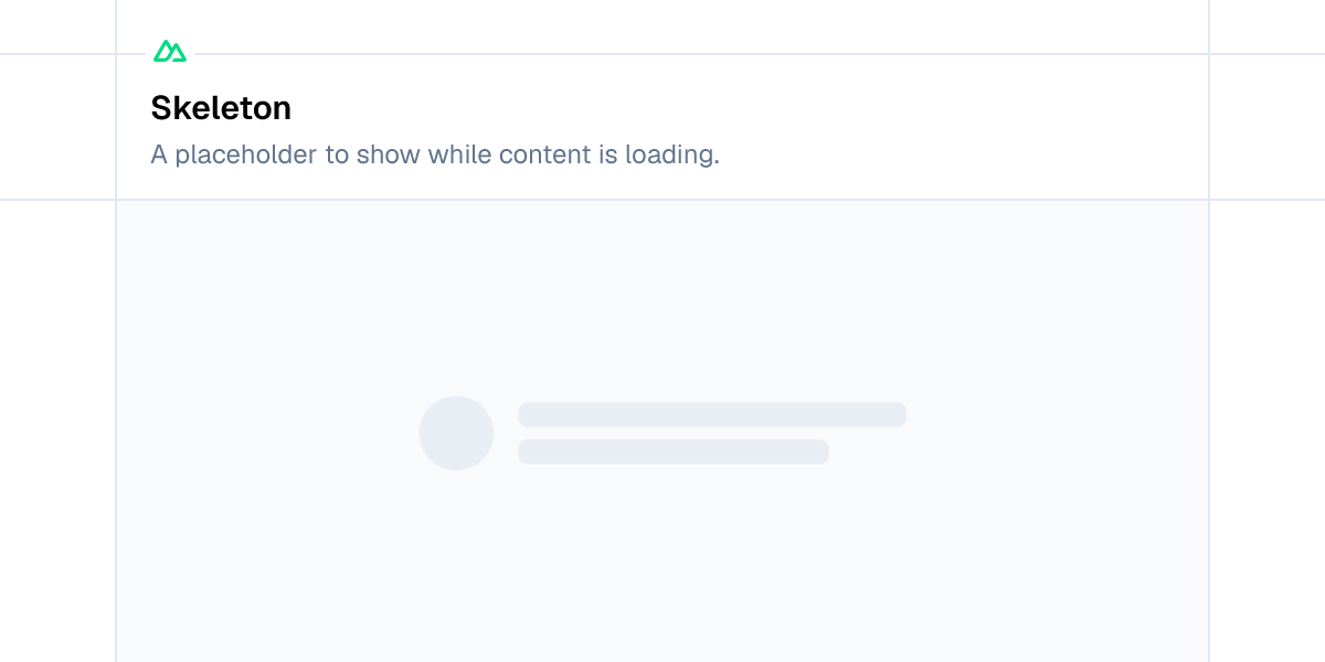 Vue Skeleton Component - Nuxt UI