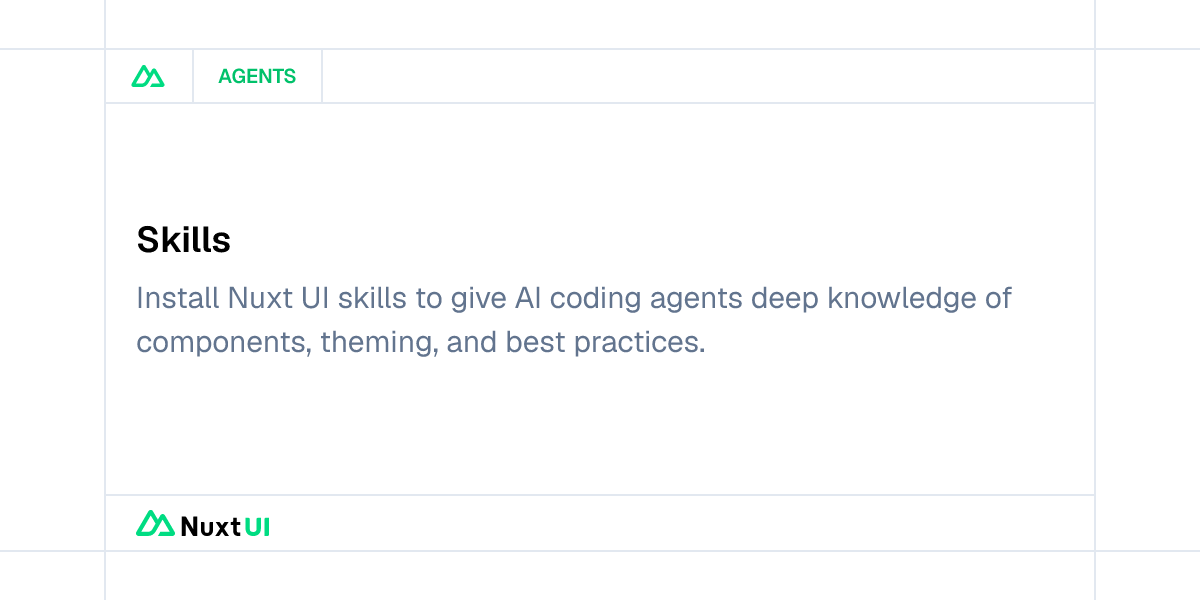 Skills - Nuxt UI
